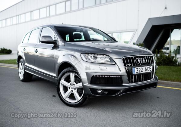 Grey Audi Q7 2011 in Tallinn, with an engine capacity of 3.00 L and mileage of 210 thousand km for 11990 €, photo 5 on AUTOMOTO.COM.LV
