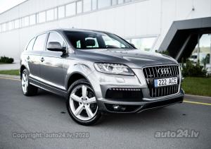 Grey Audi Q7 2011 in Tallinn, with an engine capacity of 3.00 L and mileage of 210 thousand km for 11990 €, photo 6 on AUTOMOTO.COM.LV