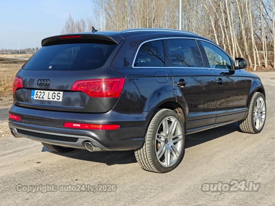 Grey Audi Q7 2011 in Parnu, with an engine capacity of 3.00 L and mileage of 295 thousand km for 9600 €, photo 8 on AUTOMOTO.COM.LV