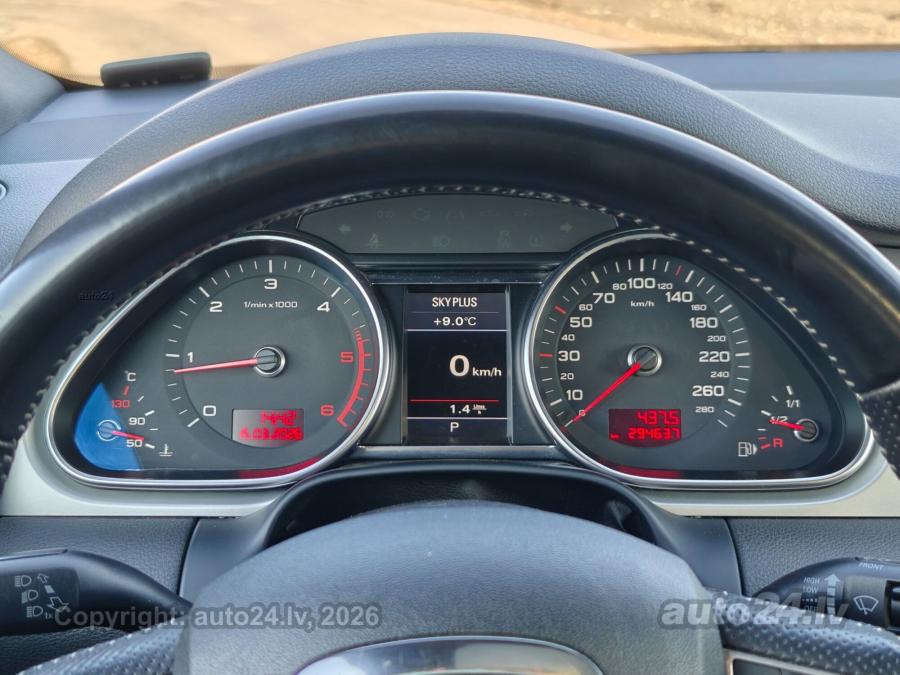 Grey Audi Q7 2011 in Parnu, with an engine capacity of 3.00 L and mileage of 295 thousand km for 9600 €, photo 15 on AUTOMOTO.COM.LV