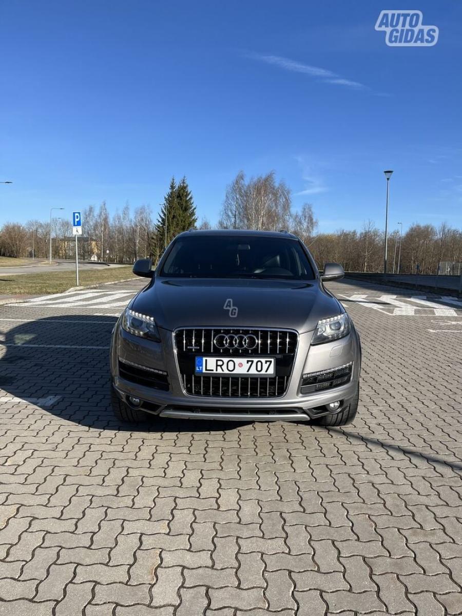 Pelēks Audi Q7 2011 Kupiškis, ar dzinēja tilpumu 3.00 L un nobraukumu 260 tūkst. km par 13500 €, foto 3 vietnē AUTOMOTO.COM.LV