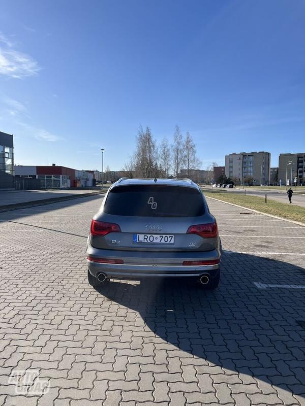 Grey Audi Q7 2011 in Kupiskis, with an engine capacity of 3.00 L and mileage of 260 thousand km for 13500 €, photo 4 on AUTOMOTO.COM.LV