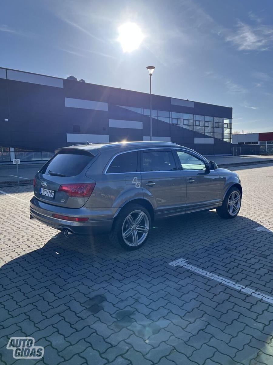 Pelēks Audi Q7 2011 Kupiškis, ar dzinēja tilpumu 3.00 L un nobraukumu 260 tūkst. km par 13500 €, foto 7 vietnē AUTOMOTO.COM.LV