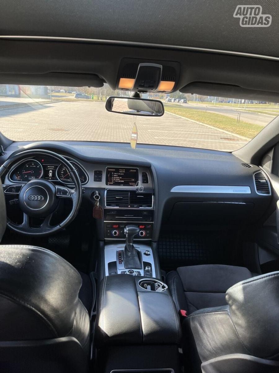 Pelēks Audi Q7 2011 Kupiškis, ar dzinēja tilpumu 3.00 L un nobraukumu 260 tūkst. km par 13500 €, foto 12 vietnē AUTOMOTO.COM.LV