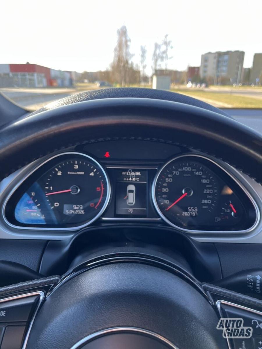 Pelēks Audi Q7 2011 Kupiškis, ar dzinēja tilpumu 3.00 L un nobraukumu 260 tūkst. km par 13500 €, foto 14 vietnē AUTOMOTO.COM.LV