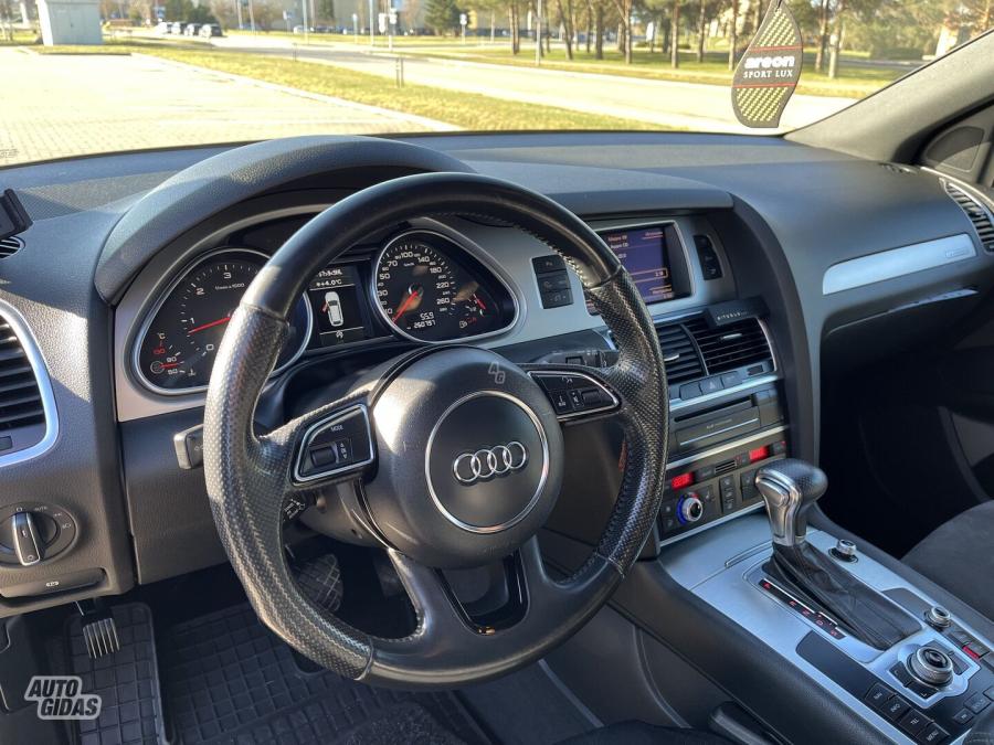 Pelēks Audi Q7 2011 Kupiškis, ar dzinēja tilpumu 3.00 L un nobraukumu 260 tūkst. km par 13500 €, foto 15 vietnē AUTOMOTO.COM.LV
