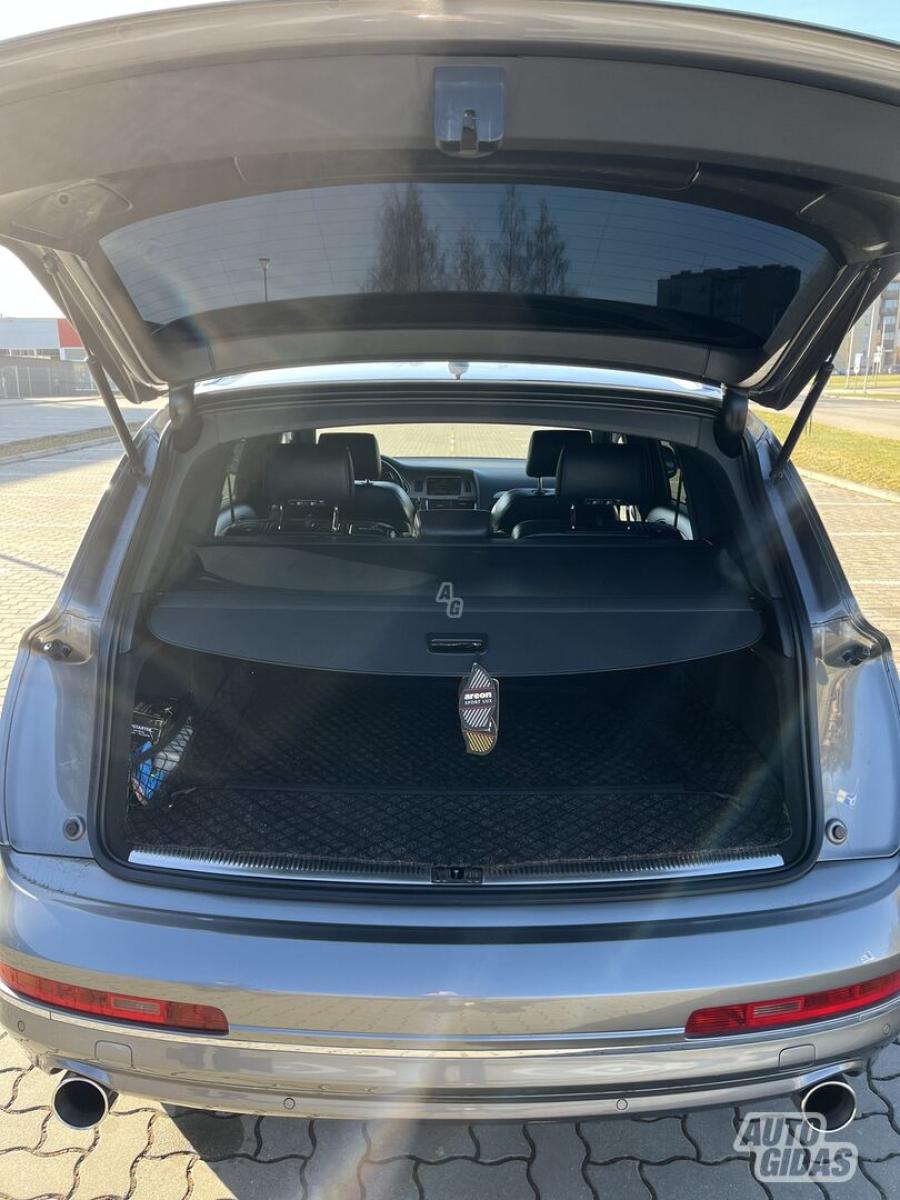 Pelēks Audi Q7 2011 Kupiškis, ar dzinēja tilpumu 3.00 L un nobraukumu 260 tūkst. km par 13500 €, foto 23 vietnē AUTOMOTO.COM.LV