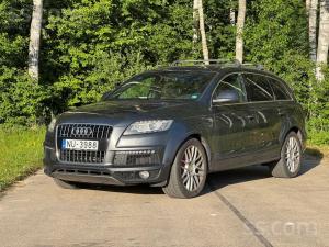 Grey Audi Q7 2011 in Riga, with an engine capacity of 3.00 L and mileage of 276 thousand km for 11990 €, photo  on AUTOMOTO.COM.LV