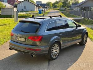Grey Audi Q7 2011 in Riga, with an engine capacity of 3.00 L and mileage of 276 thousand km for 11990 €, photo 3 on AUTOMOTO.COM.LV