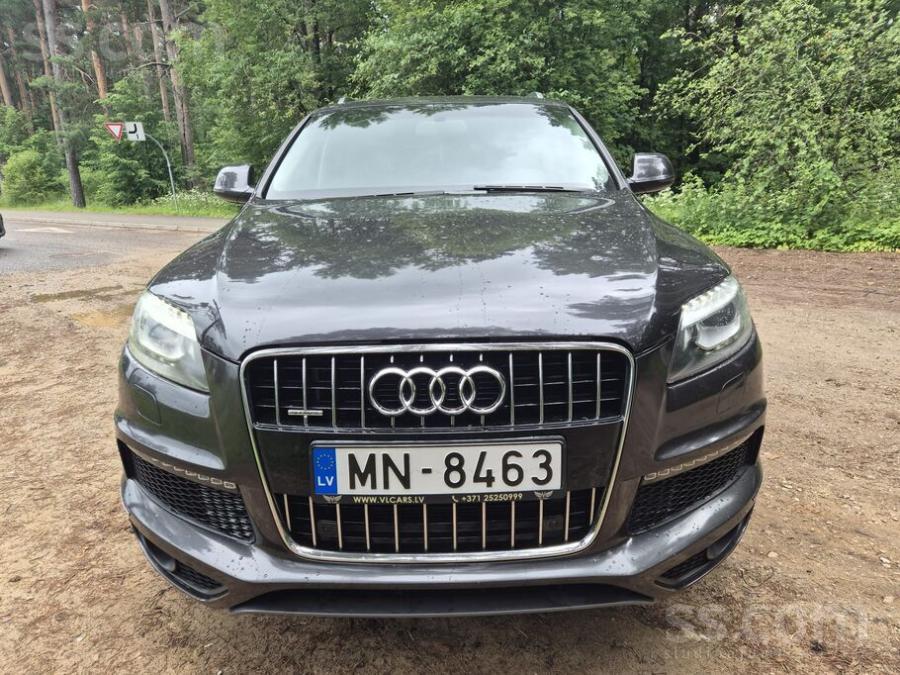 Pelēks Audi Q7 2011 Valmiera, ar dzinēja tilpumu 3.00 L un nobraukumu 183 tūkst. km par 9500 €, foto 1 vietnē AUTOMOTO.COM.LV