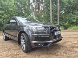 Pelēks Audi Q7 2011 Valmiera, ar dzinēja tilpumu 3.00 L un nobraukumu 183 tūkst. km par 9500 €, foto 3 vietnē AUTOMOTO.COM.LV