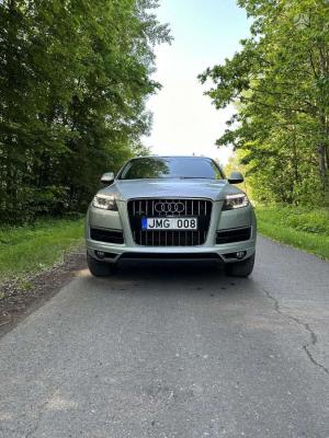 Grey Audi Q7 2011 in Kaisiadorys, with an engine capacity of 3.00 L and mileage of 260 thousand km for 7800 €, photo  on AUTOMOTO.COM.LV