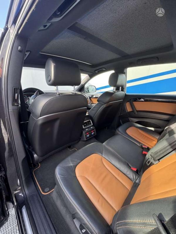 Grey Audi Q7 2011 in Kaunas, with an engine capacity of 2.97 L and mileage of 304 thousand km for 11850 €, photo 7 on AUTOMOTO.COM.LV