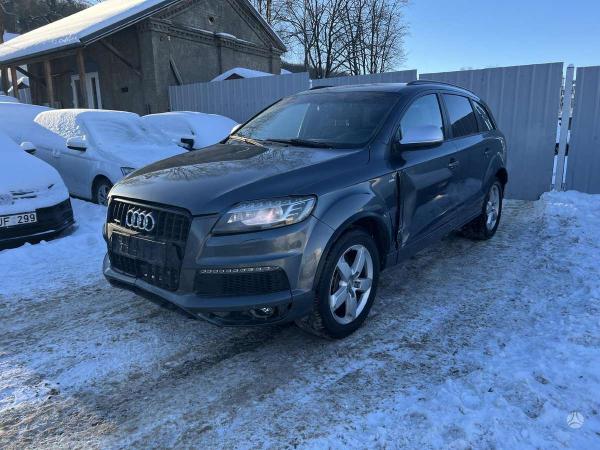 Pelēks Audi Q7 2012 Kauņa, ar dzinēja tilpumu 2.97 L un nobraukumu 330 tūkst. km par 5400 €, foto 2 vietnē AUTOMOTO.COM.LV