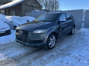 Grey Audi Q7 2012 in Kaunas, with an engine capacity of 2.97 L and mileage of 330 thousand km for 5400 €, photo 2 on AUTOMOTO.COM.LV