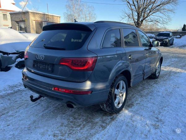 Pelēks Audi Q7 2012 Kauņa, ar dzinēja tilpumu 2.97 L un nobraukumu 330 tūkst. km par 5400 €, foto 3 vietnē AUTOMOTO.COM.LV