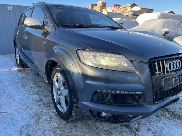 Pelēks Audi Q7 2012 Kauņa, ar dzinēja tilpumu 2.97 L un nobraukumu 330 tūkst. km par 5400 €, foto 5 vietnē AUTOMOTO.COM.LV