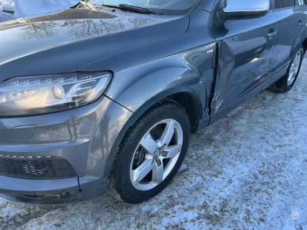 Pelēks Audi Q7 2012 Kauņa, ar dzinēja tilpumu 2.97 L un nobraukumu 330 tūkst. km par 5400 €, foto 8 vietnē AUTOMOTO.COM.LV