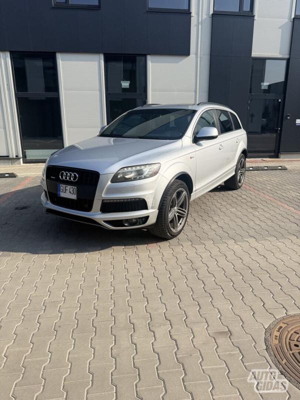 Grey Audi Q7 2012 in Vilnius, with an engine capacity of 3.00 L and mileage of 339 thousand km for 9000 €, photo 1 on AUTOMOTO.COM.LV