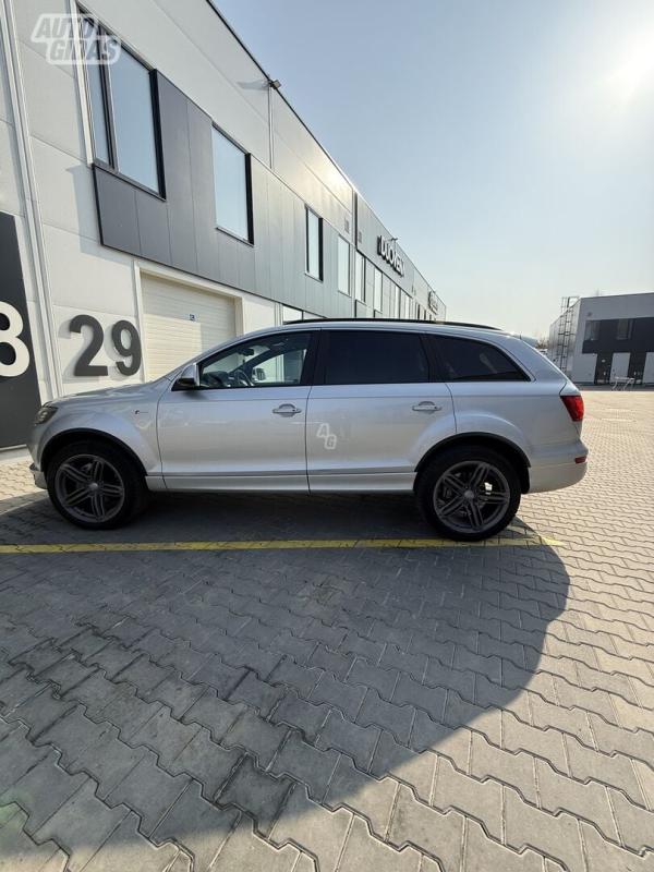 Grey Audi Q7 2012 in Vilnius, with an engine capacity of 3.00 L and mileage of 339 thousand km for 9000 €, photo 7 on AUTOMOTO.COM.LV