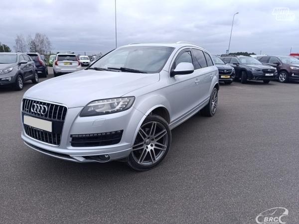 Grey Audi Q7 2012 in Avizieniai, with an engine capacity of 3.00 L and mileage of 254 thousand km for 11500 €, photo 1 on AUTOMOTO.COM.LV