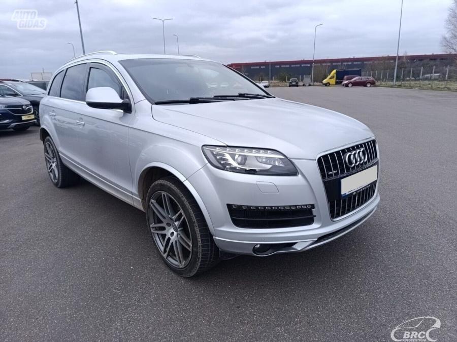 Pelēks Audi Q7 2012 Avižieniai, ar dzinēja tilpumu 3.00 L un nobraukumu 254 tūkst. km par 11500 €, foto 8 vietnē AUTOMOTO.COM.LV