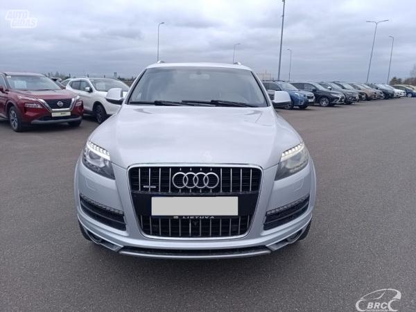 Grey Audi Q7 2012 in Avizieniai, with an engine capacity of 3.00 L and mileage of 254 thousand km for 11500 €, photo 8 on AUTOMOTO.COM.LV
