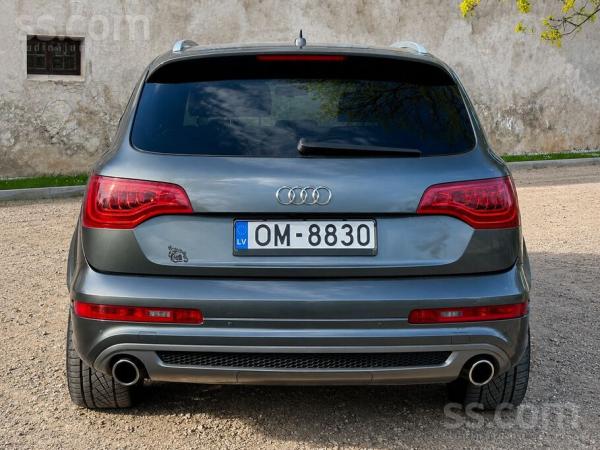 Pelēks Audi Q7 2012 Tukums, ar dzinēja tilpumu 3.00 L un nobraukumu 310 tūkst. km par 13300 €, foto 4 vietnē AUTOMOTO.COM.LV