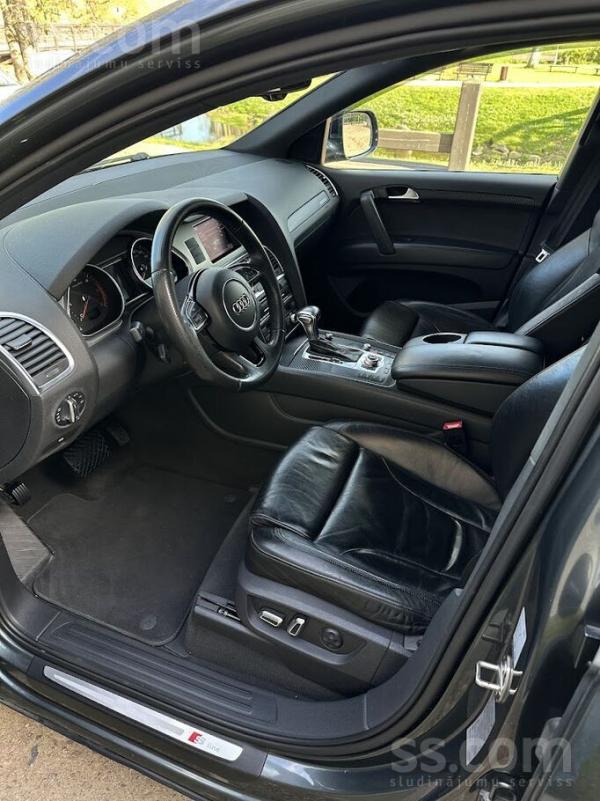 Pelēks Audi Q7 2012 Tukums, ar dzinēja tilpumu 3.00 L un nobraukumu 310 tūkst. km par 13300 €, foto 5 vietnē AUTOMOTO.COM.LV