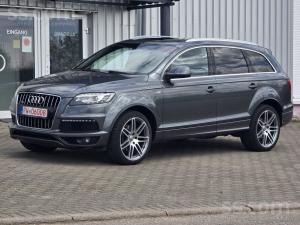 Pelēks Audi Q7 2012 Rīga, ar dzinēja tilpumu 3.00 L un nobraukumu 280 tūkst. km par 13899 €, foto 8 vietnē AUTOMOTO.COM.LV