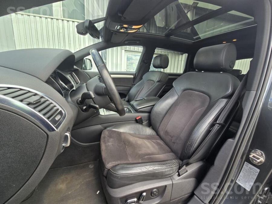 Pelēks Audi Q7 2012 Rīga, ar dzinēja tilpumu 3.00 L un nobraukumu 280 tūkst. km par 13899 €, foto 10 vietnē AUTOMOTO.COM.LV