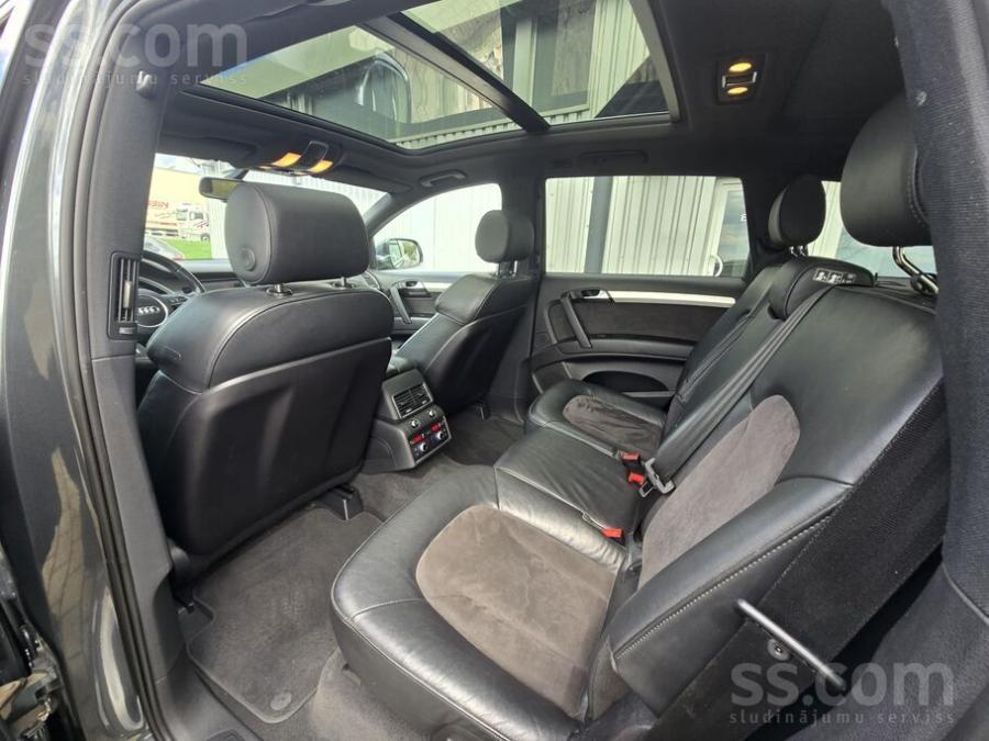Pelēks Audi Q7 2012 Rīga, ar dzinēja tilpumu 3.00 L un nobraukumu 280 tūkst. km par 13899 €, foto 12 vietnē AUTOMOTO.COM.LV