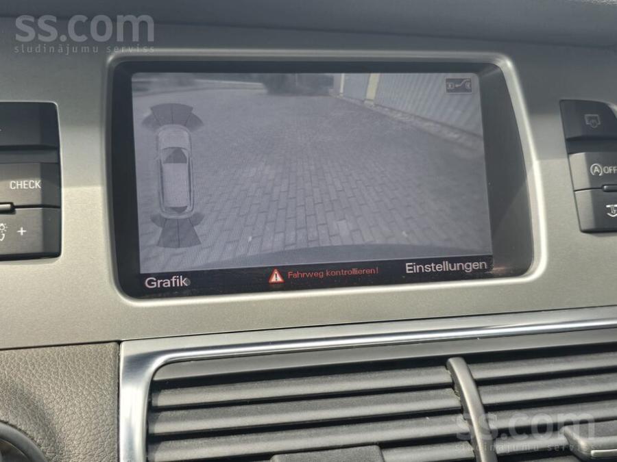 Pelēks Audi Q7 2012 Rīga, ar dzinēja tilpumu 3.00 L un nobraukumu 280 tūkst. km par 13899 €, foto 25 vietnē AUTOMOTO.COM.LV
