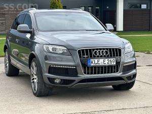 Grey Audi Q7 2012 in Riga, with an engine capacity of 3.00 L and mileage of 280 thousand km for 12890 €, photo 1 on AUTOMOTO.COM.LV