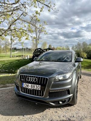 Pelēks Audi Q7 2012 Tukums, ar dzinēja tilpumu 3.00 L un nobraukumu 310 tūkst. km par 13750 €, foto 4 vietnē AUTOMOTO.COM.LV