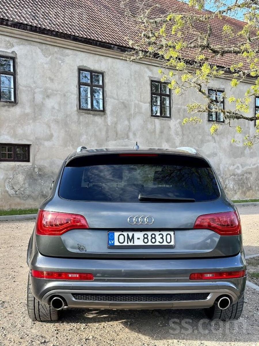 Pelēks Audi Q7 2012 Tukums, ar dzinēja tilpumu 3.00 L un nobraukumu 310 tūkst. km par 13750 €, foto 6 vietnē AUTOMOTO.COM.LV