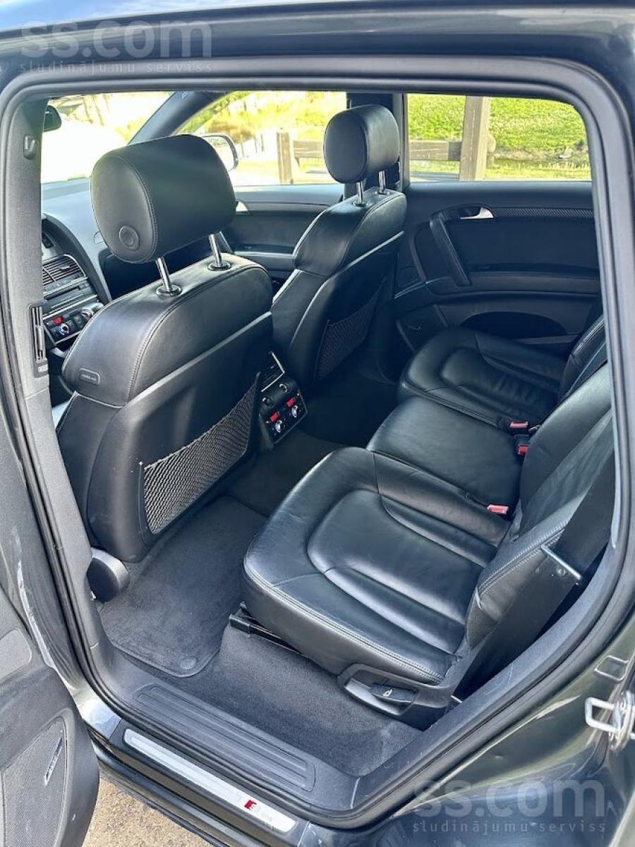 Pelēks Audi Q7 2012 Tukums, ar dzinēja tilpumu 3.00 L un nobraukumu 310 tūkst. km par 13750 €, foto 7 vietnē AUTOMOTO.COM.LV