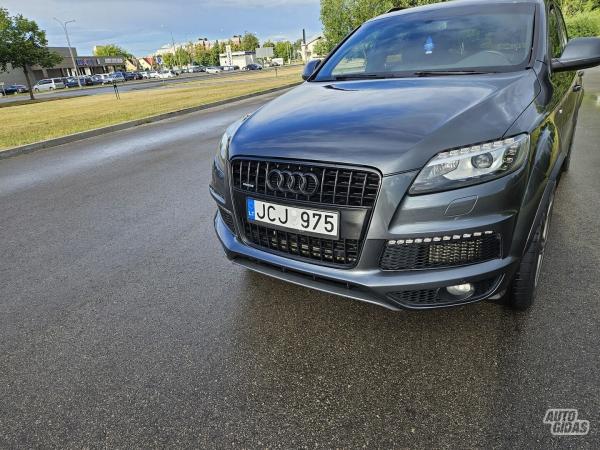 Pelēks Audi Q7 2012 Panevēža, ar dzinēja tilpumu 3.00 L un nobraukumu 317 tūkst. km par 9500 €, foto 2 vietnē AUTOMOTO.COM.LV