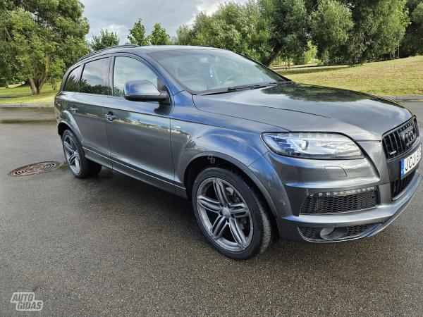 Pelēks Audi Q7 2012 Panevēža, ar dzinēja tilpumu 3.00 L un nobraukumu 317 tūkst. km par 9500 €, foto 4 vietnē AUTOMOTO.COM.LV