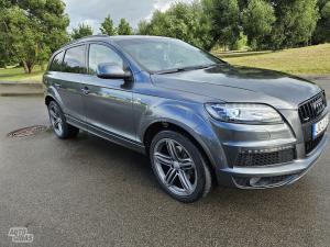 Grey Audi Q7 2012 in Panevezys, with an engine capacity of 3.00 L and mileage of 317 thousand km for 9500 €, photo 5 on AUTOMOTO.COM.LV