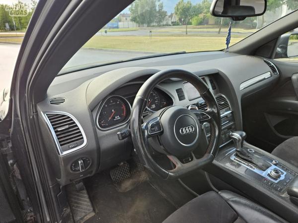 Pelēks Audi Q7 2012 Panevēža, ar dzinēja tilpumu 3.00 L un nobraukumu 317 tūkst. km par 9500 €, foto 10 vietnē AUTOMOTO.COM.LV