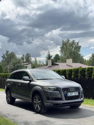 Pelēks Audi Q7 2012 Viļņa, ar dzinēja tilpumu 2.97 L un nobraukumu 300 tūkst. km par 9500 €, foto 7 vietnē AUTOMOTO.COM.LV