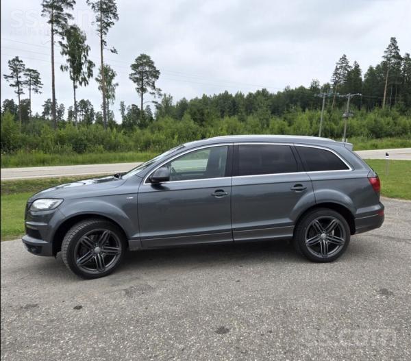 Pelēks Audi Q7 2012 Rīga, ar dzinēja tilpumu 3.00 L un nobraukumu 300 tūkst. km par 13500 €, foto 6 vietnē AUTOMOTO.COM.LV