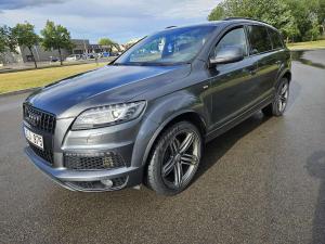 Grey Audi Q7 2012 in Panevezys, with an engine capacity of 2.97 L and mileage of 317 thousand km for 9000 €, photo  on AUTOMOTO.COM.LV