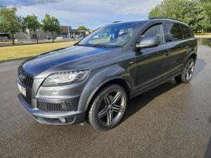 Grey Audi Q7 2012 in Panevezys, with an engine capacity of 2.97 L and mileage of 317 thousand km for 9000 €, photo 7 on AUTOMOTO.COM.LV