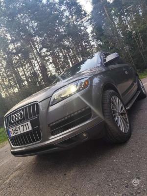 Pelēks Audi Q7 2012 Varėna, ar dzinēja tilpumu 3.00 L un nobraukumu 450 tūkst. km par 7500 €, foto  vietnē AUTOMOTO.COM.LV