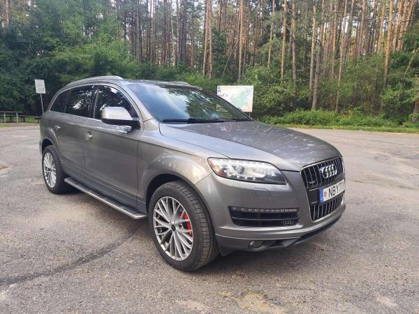 Pelēks Audi Q7 2012 Varėna, ar dzinēja tilpumu 3.00 L un nobraukumu 450 tūkst. km par 7500 €, foto 5 vietnē AUTOMOTO.COM.LV