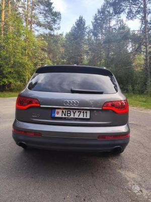 Pelēks Audi Q7 2012 Varėna, ar dzinēja tilpumu 3.00 L un nobraukumu 450 tūkst. km par 7500 €, foto 7 vietnē AUTOMOTO.COM.LV