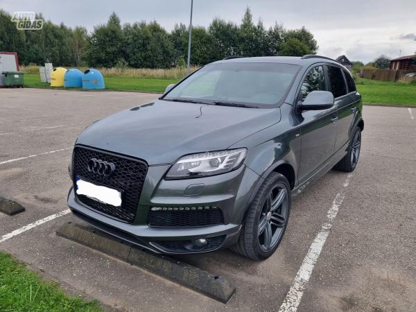 Ауди Ку 7 2012 в Шальчининкай на AUTOMOTO.COM.LV Серый Ауди Ку 7 2012 в Шальчининкай, объемом двигателя 3.00 л и пробегом 333 тыс. км за 12800 €, фото 3 на AUTOMOTO.COM.LV