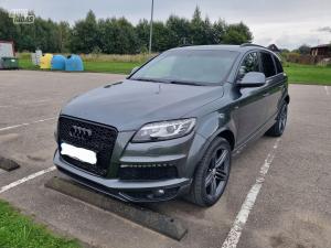 Pelēks Audi Q7 2012 Šalčininkai, ar dzinēja tilpumu 3.00 L un nobraukumu 333 tūkst. km par 12800 €, foto 3 vietnē AUTOMOTO.COM.LV